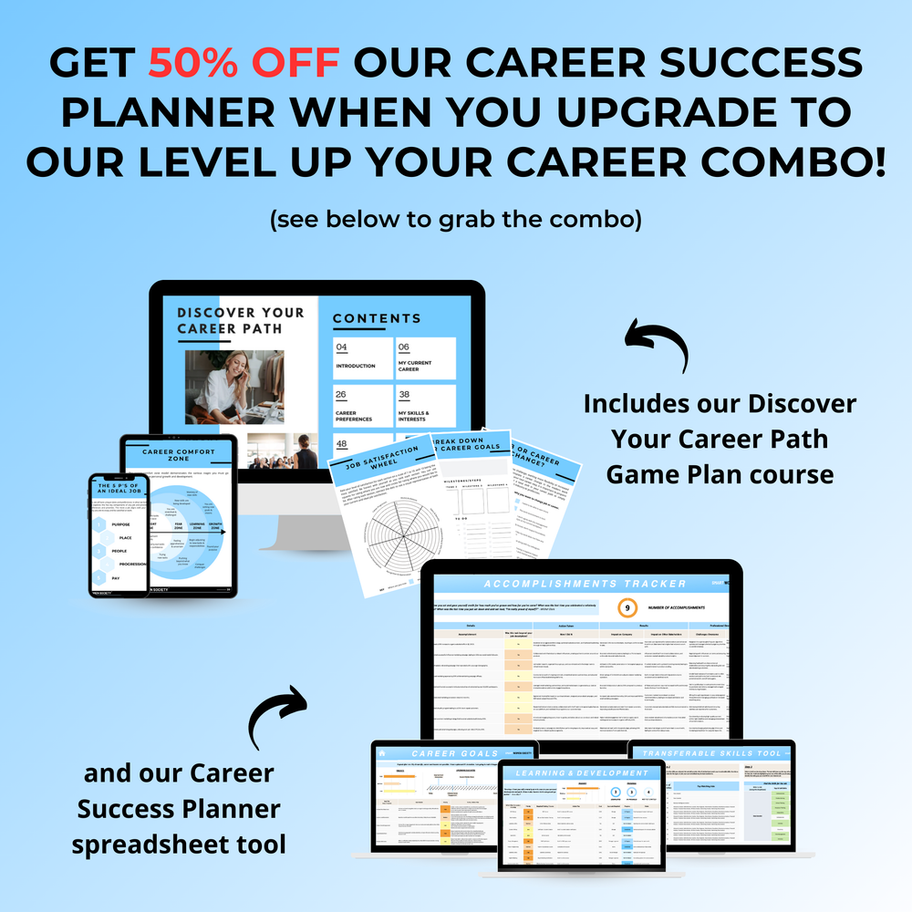 DISCOVER YOUR CAREER PATH GAME PLAN