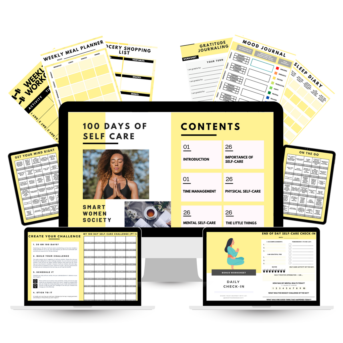 100 DAYS OF SELF-CARE GAME PLAN